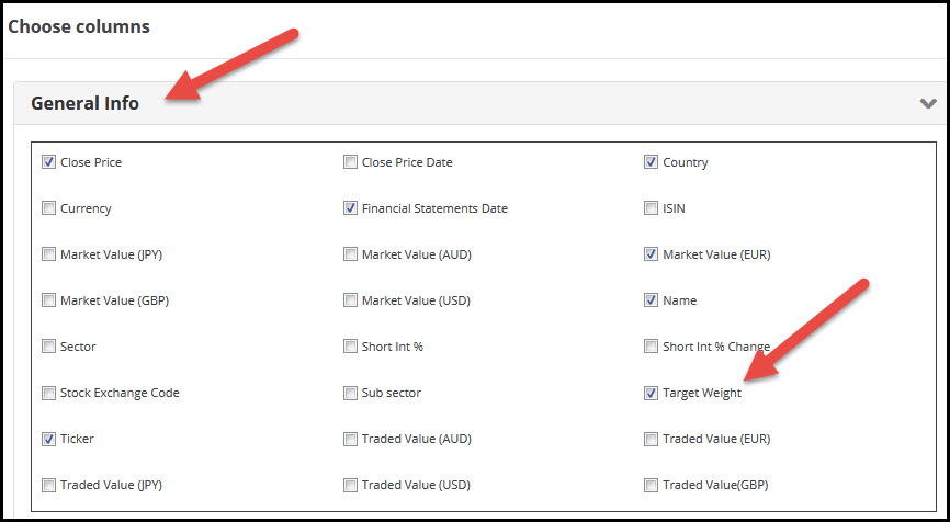 Target Weight | Quant Investing